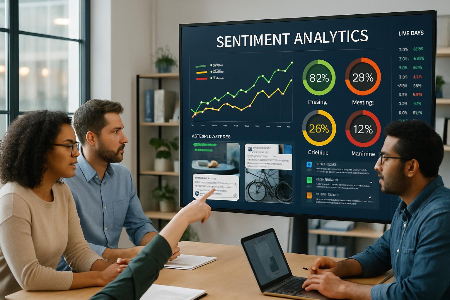 Sentiment Tracking Monitors Transform Real-Time Marketing - AI CERTs News