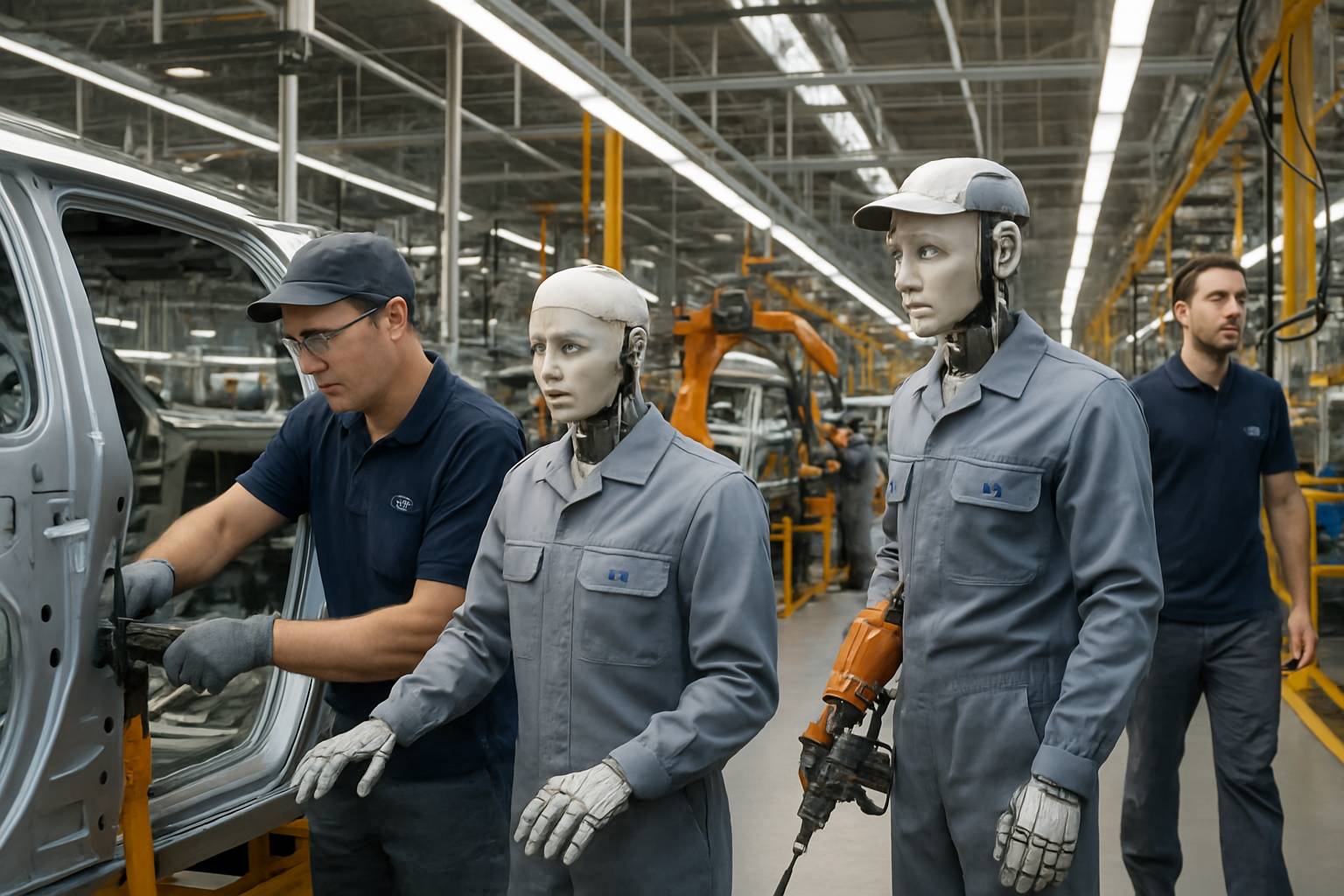 Humanoid Robots exceed Ford factory goals in Cologne - AI CERTs News