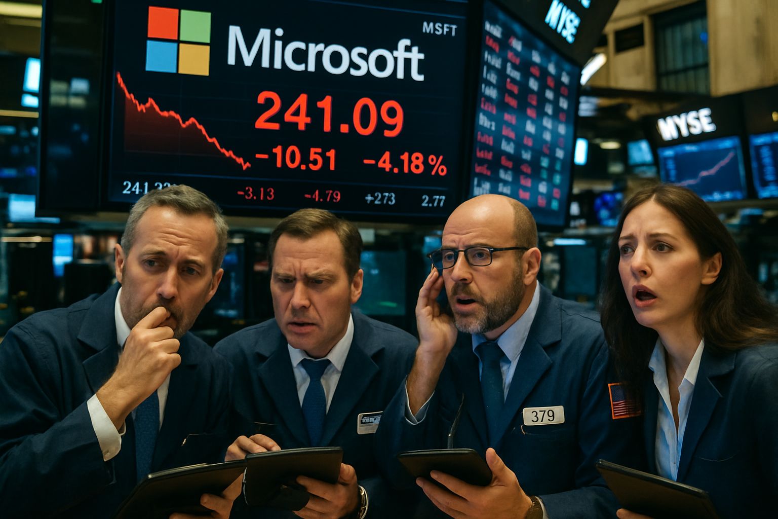 Microsoft Stock Plunges $357B: What Triggered the Historic Rout? - AI ...