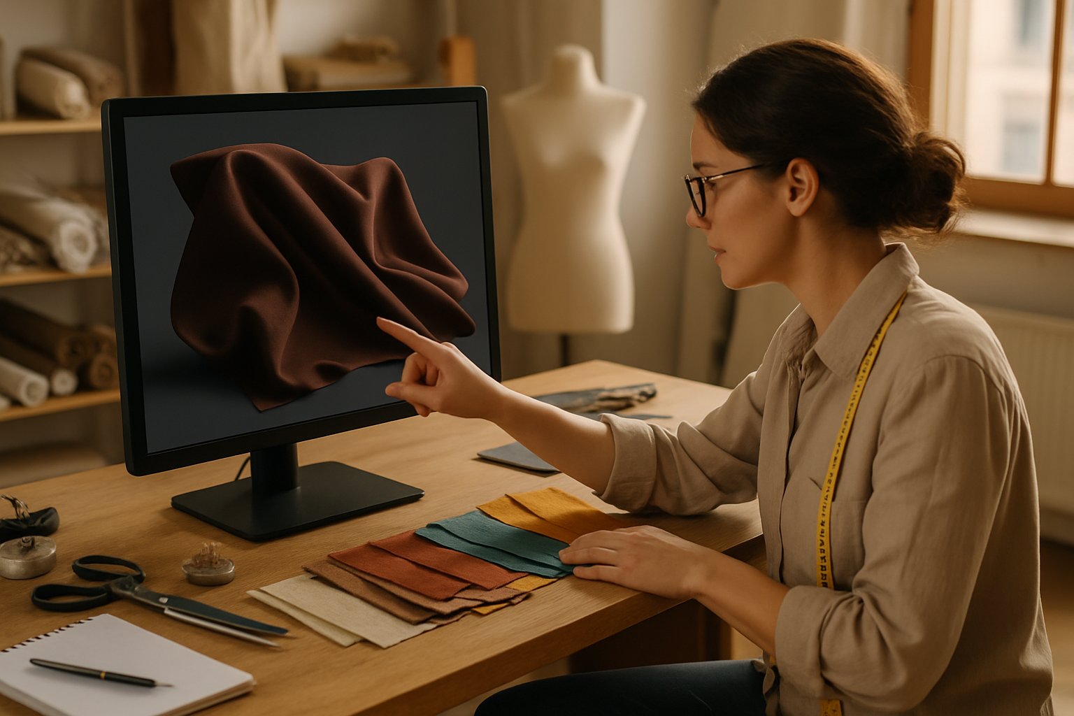How virtual fabric simulation systems reshape fashion timelines - AI ...