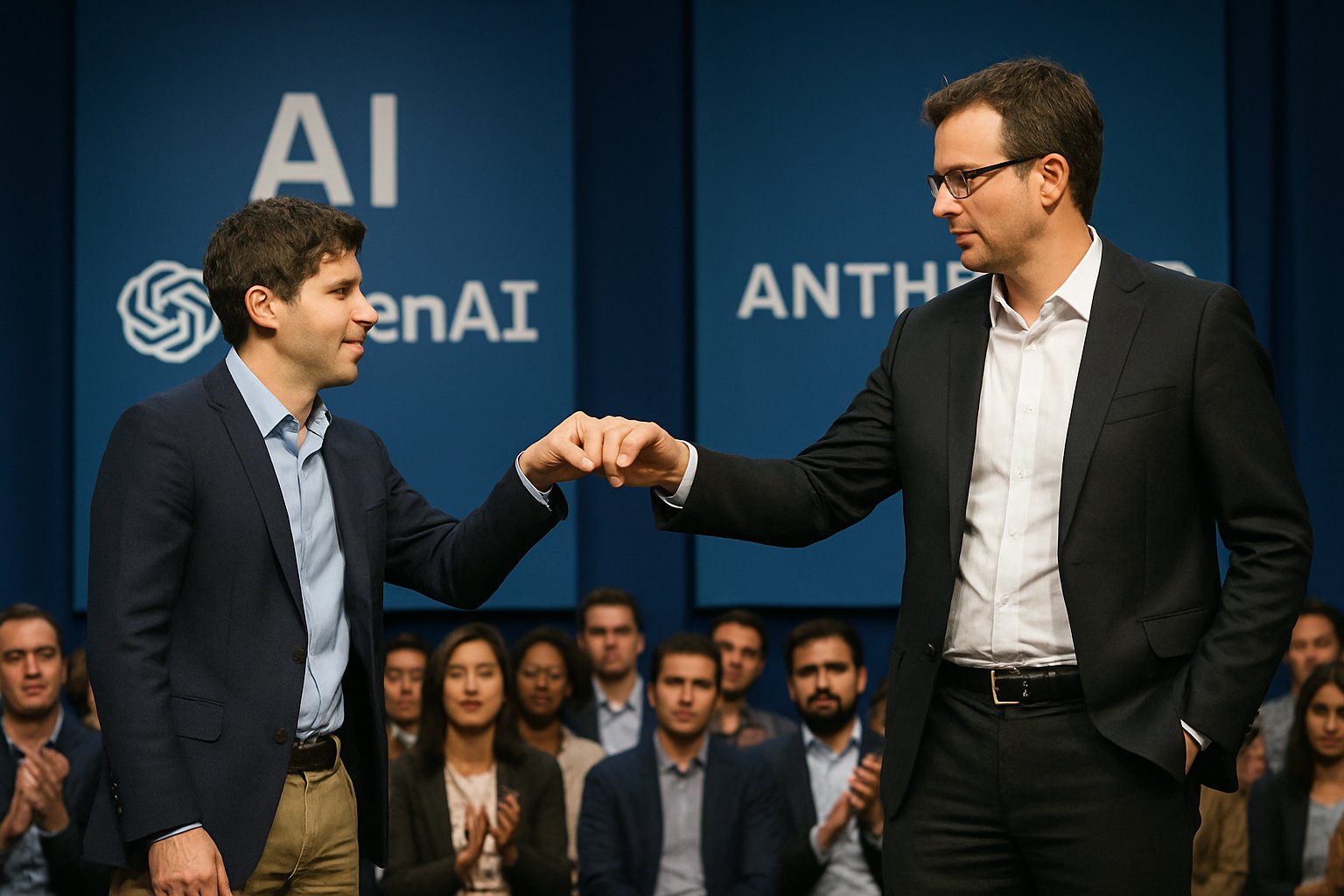 AI Foundation Rivalry Captured Onstage - AI CERTs News