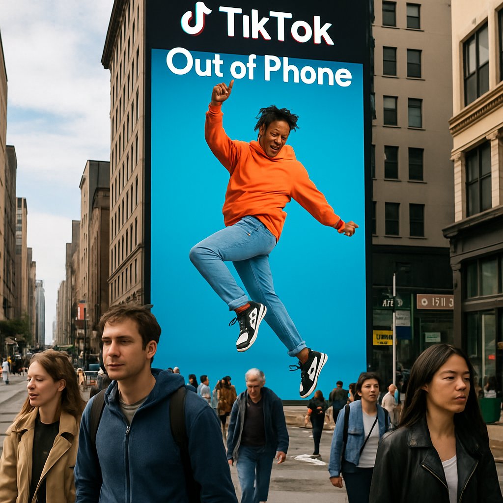 TikTok Out Of Phone takes DOOH mainstream - AI CERTs News